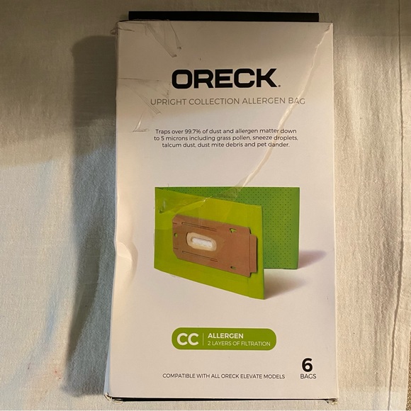 Oreck | Other | Oreck Upright Collection Allergen Bag 5 Bags For Oreck Elevate Models | Poshmark